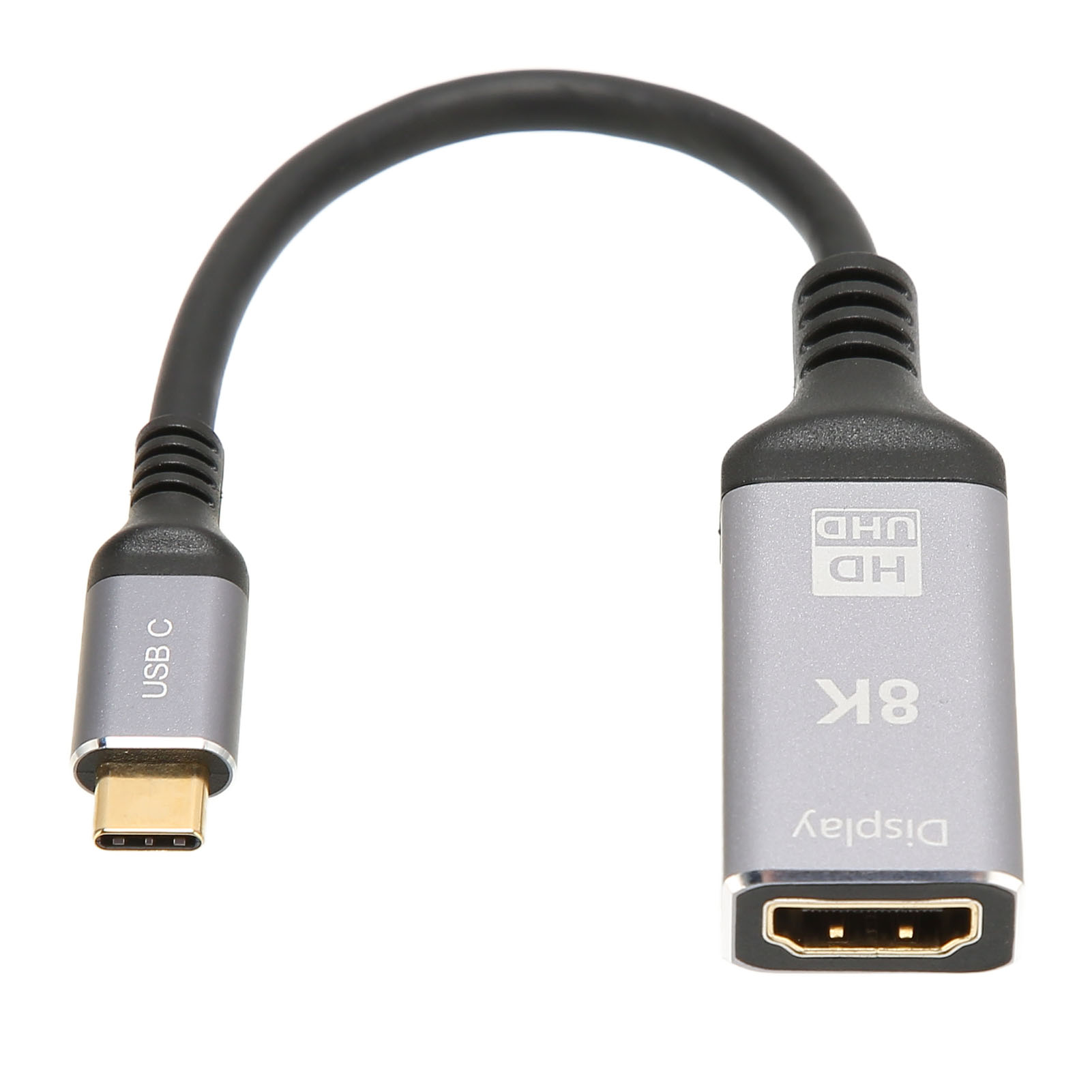 JEDBESETZT USB-C-auf-HDMI-Adapter, USB Hub, Grau | MediaMarkt