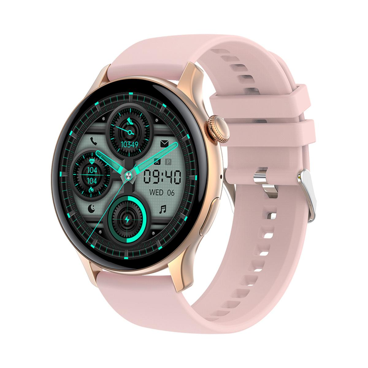 EKO 5.2 NFC Smartwatch Titan Silikon, Rosa | MediaMarkt