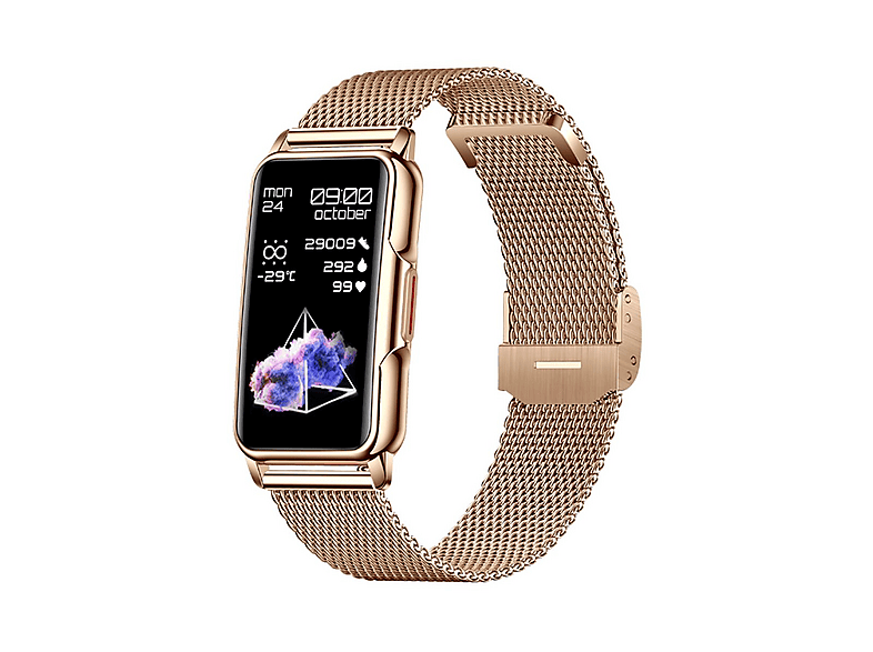 Smartwatch | EKO 5.0, Acero inoxidable, Dorado | MediaMarkt