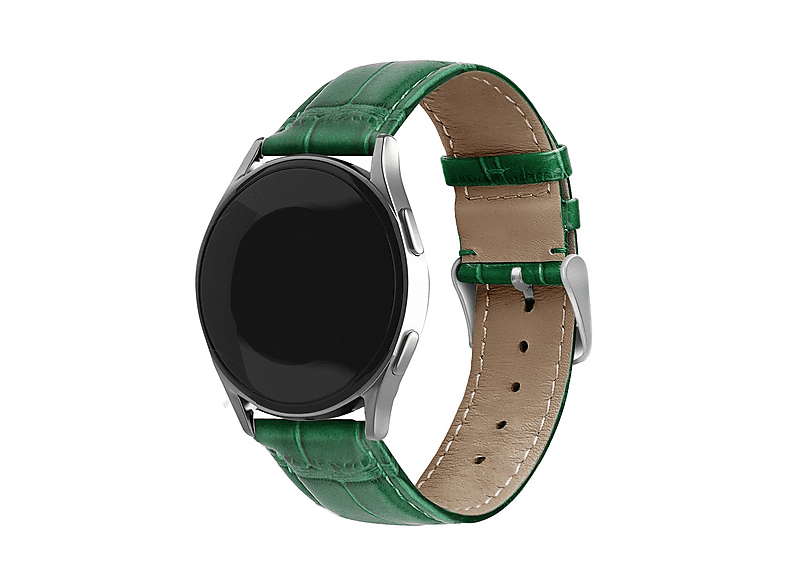 STRAP-IT© Lederarmband, Ersatzarmband, Honor, Magic Watch 2, Grün ...