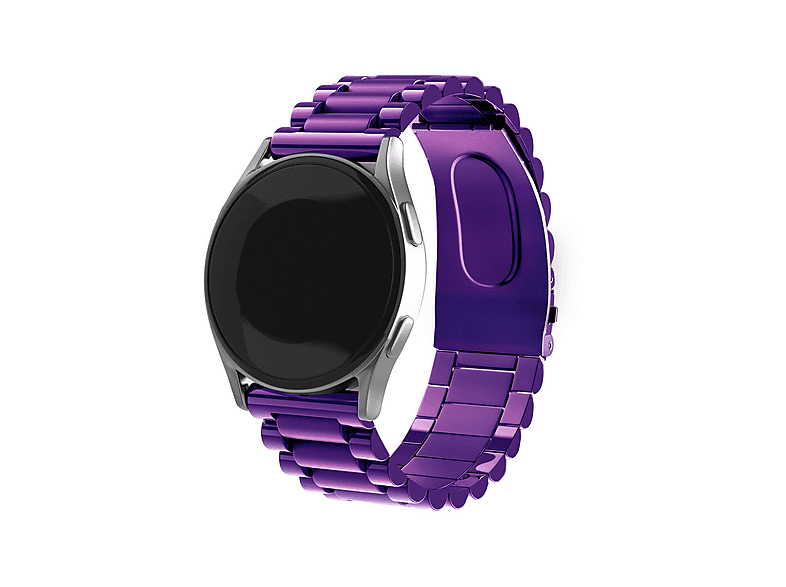 STRAP-IT© Stahlarmband, Ersatzarmband, Honor, Magic Watch 2, Lila | SATURN