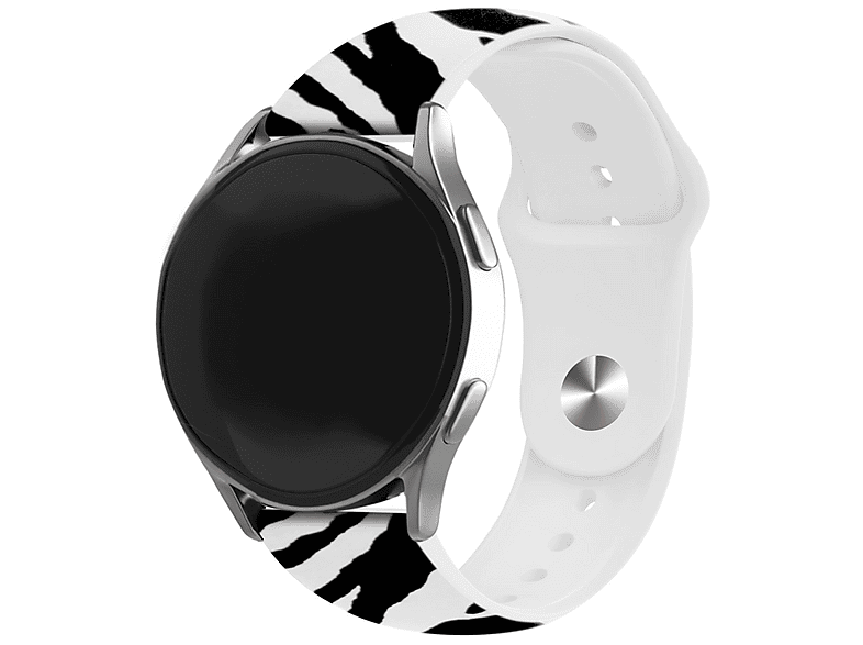 STRAP-IT© Armband Wild Zebra geschikt voor Ignite 3 Smartwatch bandje ...