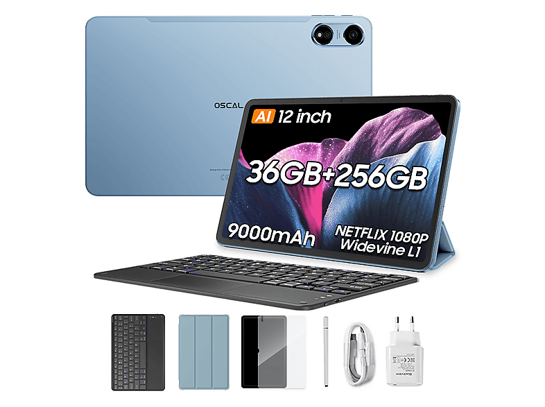 Tablet BLACKVIEW MEGA 8(12+512) Con Tastiera (US QWERTY), 512 GB, 13 ...