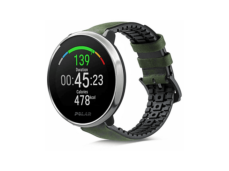 STRAP-IT© Lederarmband, Ersatzarmband, Polar, Ignite, Grün | MediaMarkt