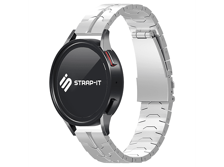 STRAP-IT© steel iron band geschikt voor Watch GT 3 Pro 43mm Replacement ...