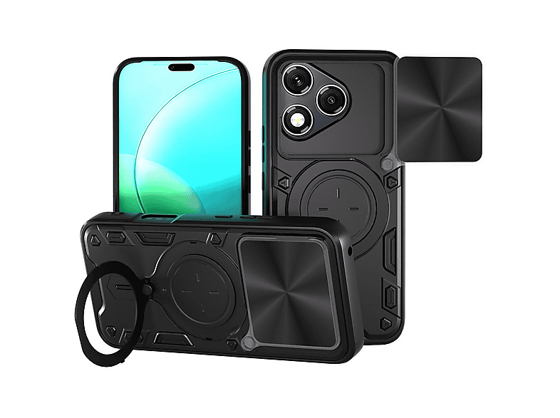 WIGENTO CD Textur Sliding Kamera Hybrid Ringhalter Hülle, Backcover ...