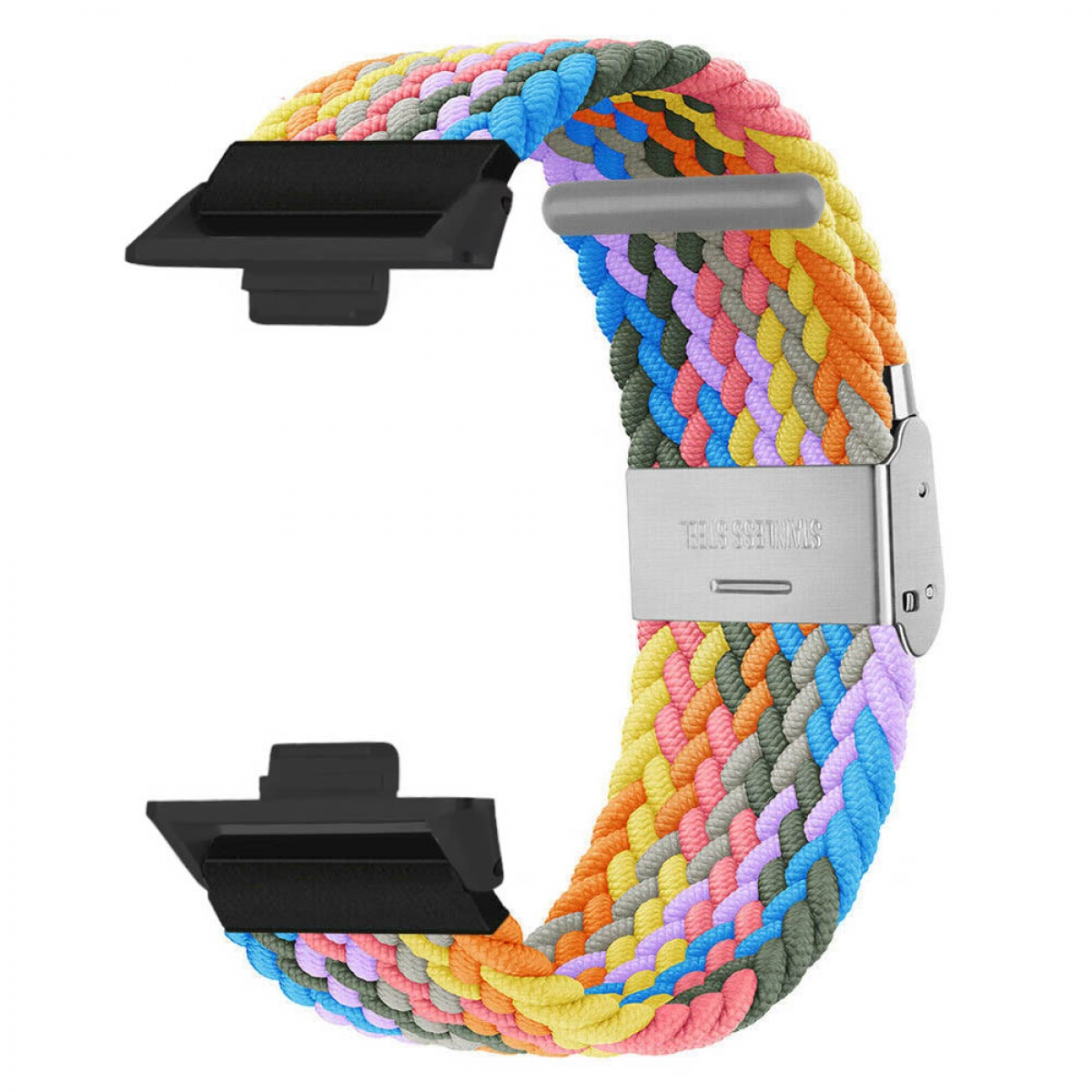 CASEONLINE Weave, Ersatzarmband, Huawei, Watch Fit 5 Pro, Light Rainbow ...
