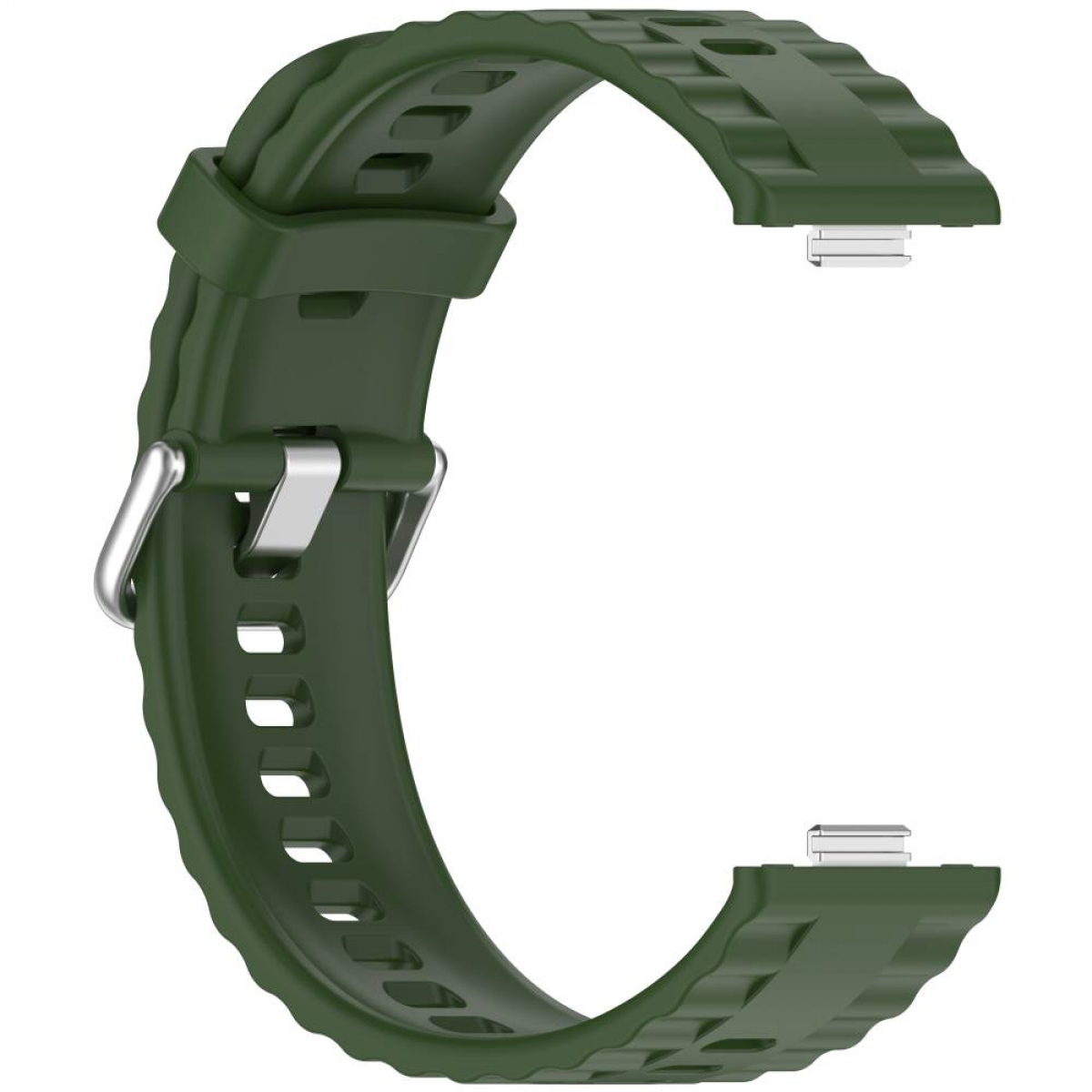 CASEONLINE RIB, Ersatzarmband, Huawei, Watch Fit 5, Army | MediaMarkt