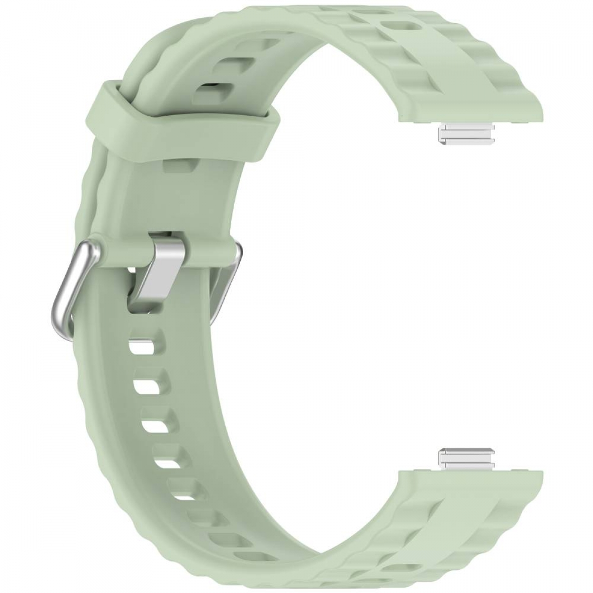 CASEONLINE RIB, Ersatzarmband, Huawei, Watch Fit 5, Wild green | SATURN
