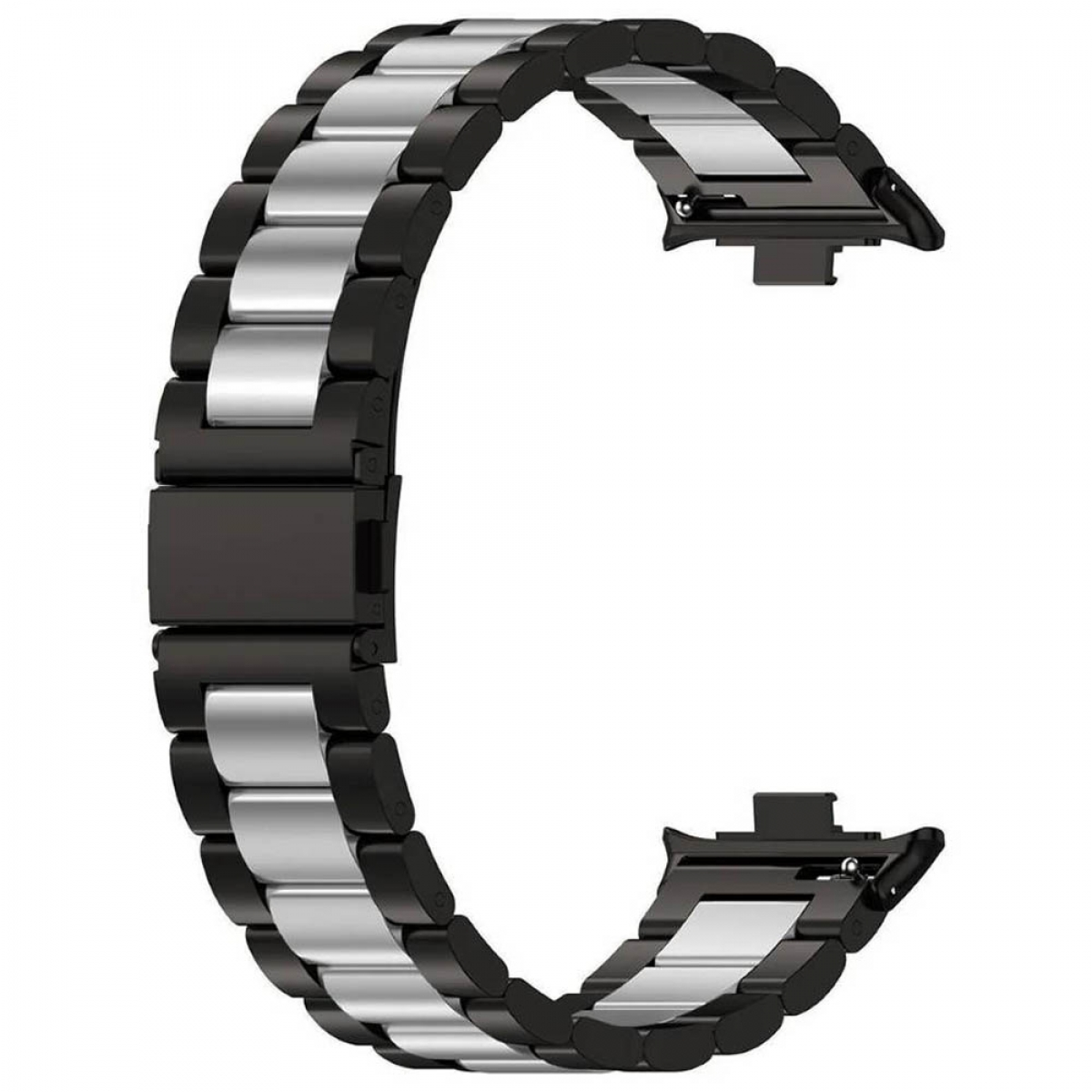 CASEONLINE RSF, Ersatzarmband, Huawei, Watch Fit 5, Schwarz/Silber ...