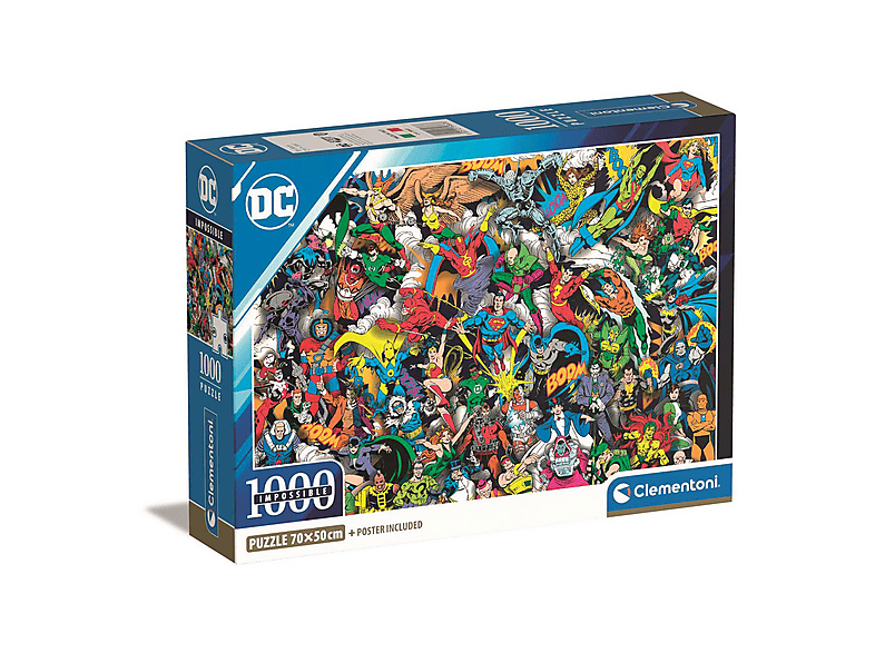 CLEMENTONI DC Comics-Puzzle 1000Stü ck Puzzles | MediaMarkt