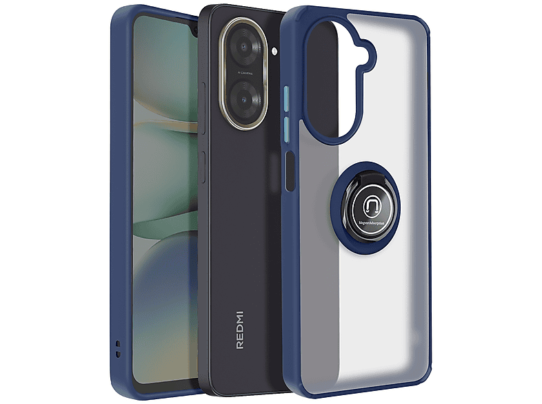 AVIZAR MagRing Armor, Backcover, Xiaomi, Redmi A5, Blau | MediaMarkt