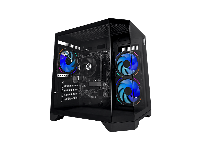 NITROPC Advanced Bronze, PC Gaming mit AMD Ryzen™ 5 4650G Prozessor, 16 ...