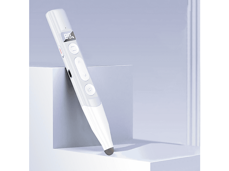 DEBUY 100m, wiederaufladbar & Touch Stylus Touch Pen Weiß | SATURN