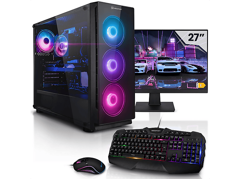 AURUMPC Komplett Set AMD Ryzen 7 5700G, Gaming PC Ryzen™ 7 5700G ...