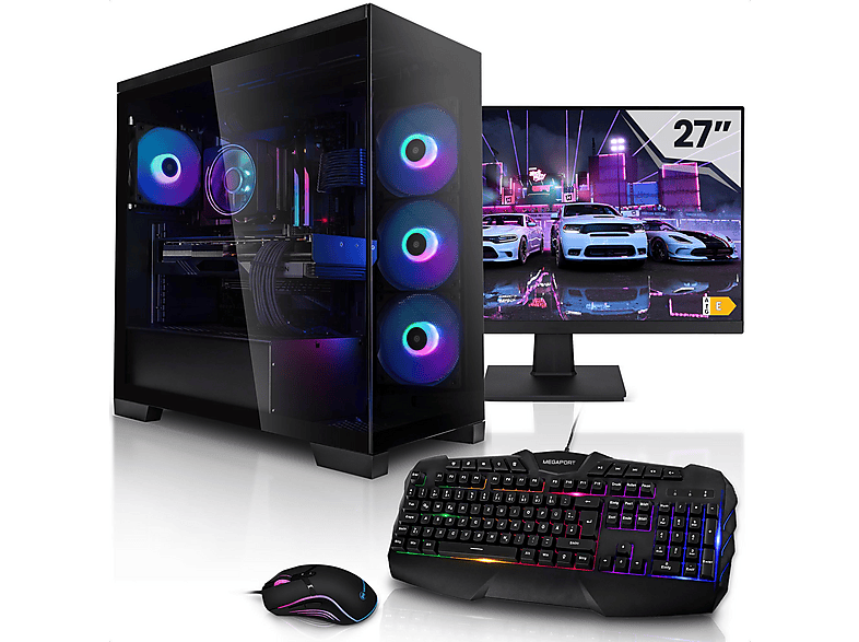 AURUMPC Komplett Set AMD Ryzen 9, Gaming PC Ryzen™ 9 5900XT Prozessor ...