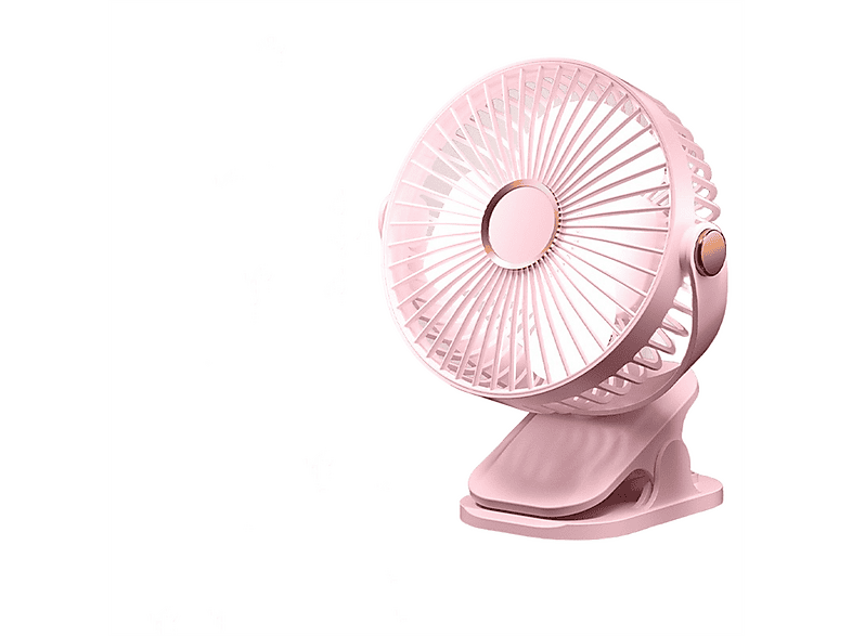 SYNTEK Leise tragbar starke Flexible Nutzung USB Ventilator Rosa ...