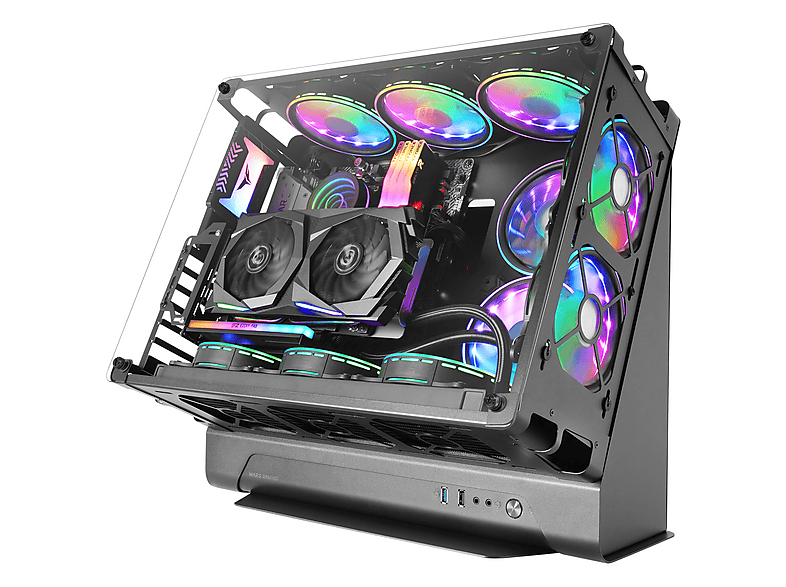 MARS GAMING MCB PC-Gehäuse, Schwarz | MediaMarkt