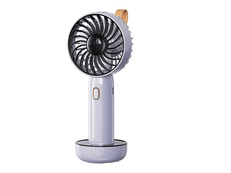 SYNTEK Lange Akku leise tragbar starker praktischer USB Ventilator Blau ...