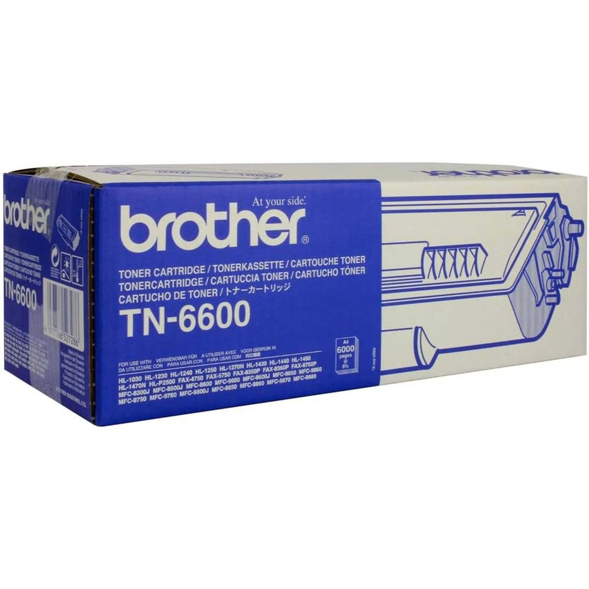 BROTHER TN-6600 Noir | MediaMarkt