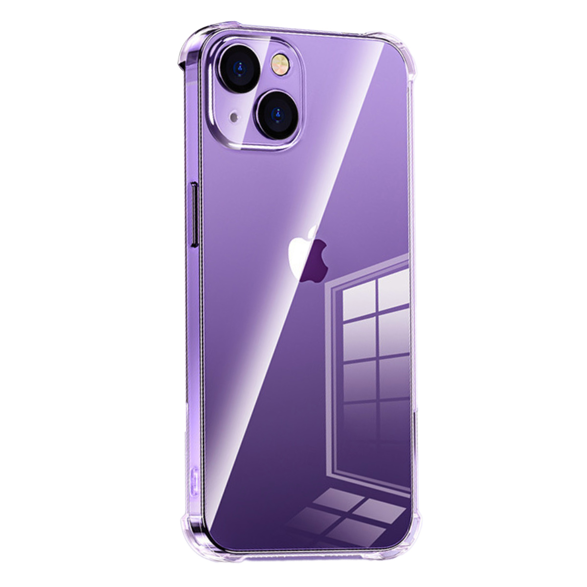 TRUYUETY iPhone 15 Hülle, Backcover, Apple, iPhone 15, Transparent ...