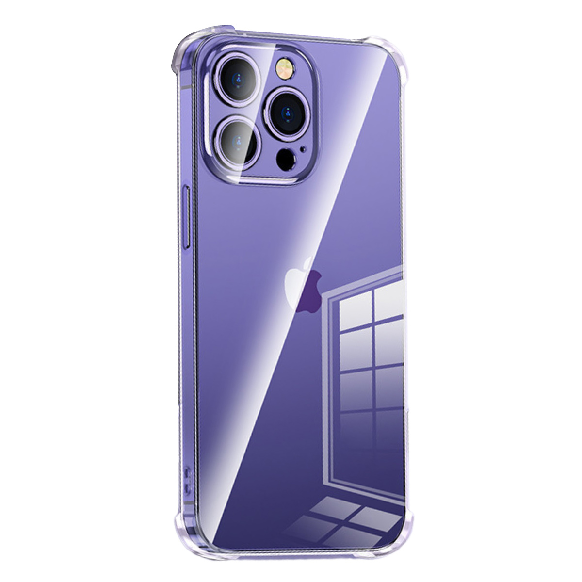 TRUYUETY iPhone 15 Hülle, Backcover, Apple, iPhone 15 Pro, Transparent ...