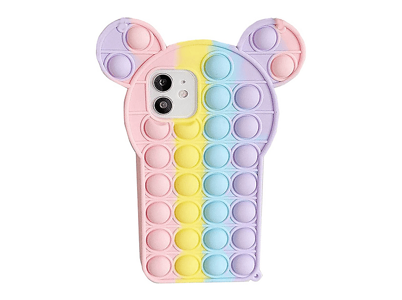 JEDBESETZT Cartoon Regenbogen Fall, Backcover, Apple, iPhone 11 ...