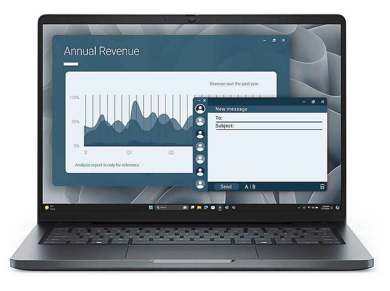 DELL Pro PC14255, Laptop mit 14 Zoll Display, AMD Ryzen™ 5 PRO ...
