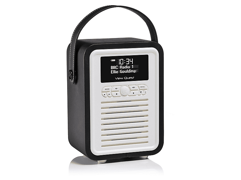 VQ VQ-MINI-BK RETRO MINI RADIO W/ BLUETOOTH BLACK Digitalradio, Digital ...