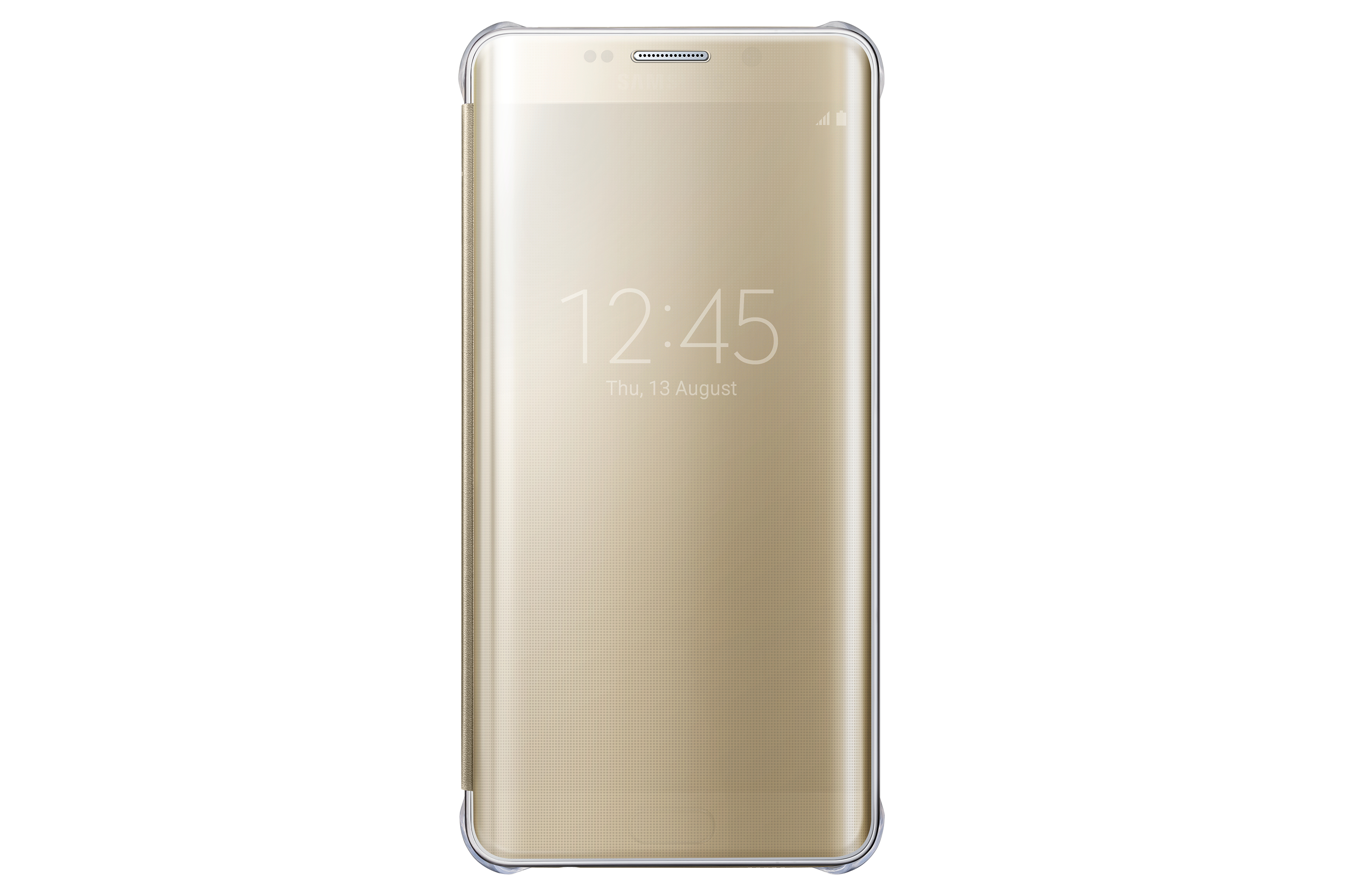 SAMSUNG EF-ZG928CFEGWW CLEAR VIEW C. GAL. S6 EDGE+ GOLD, Bookcover ...