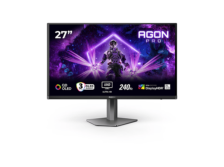 AOC AG276UZD 26.5 " UHD 4K Monitor (0.03 ms Reaktionszeit , 240 Hz ...