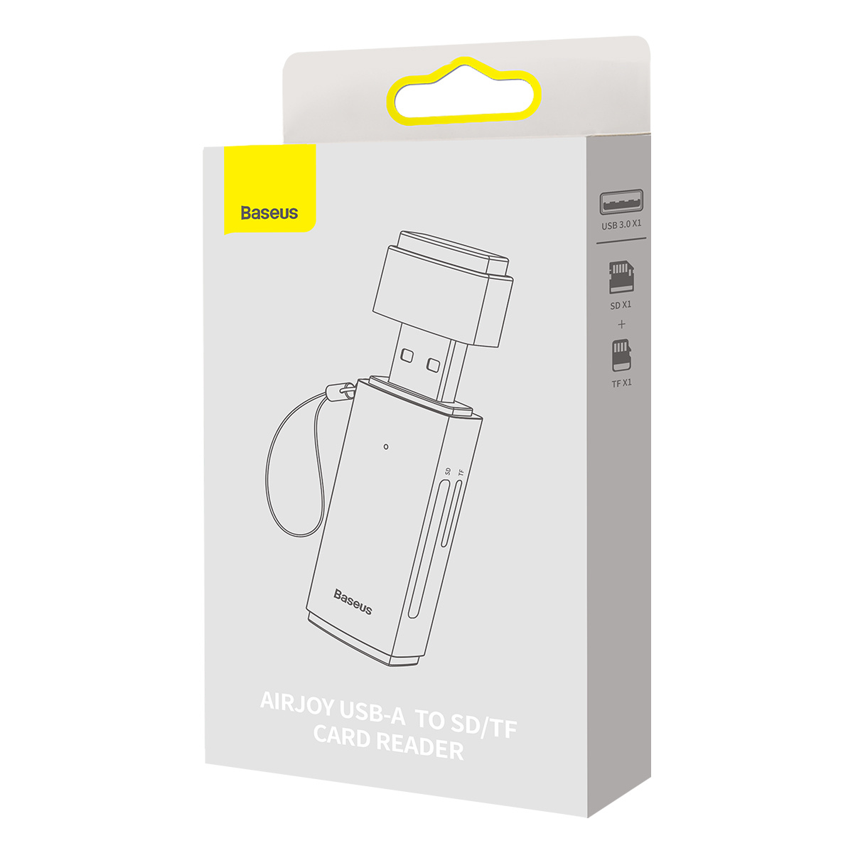 LETTORE DI SCHEDE DI MEMORIA BASEUS Lettore USB SD TF, microSD ...