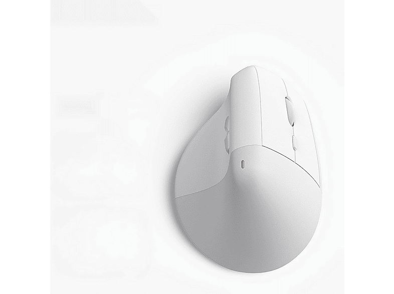 UWOT Ergonomisch 57° Funk Set Funkmaus, Weiß | MediaMarkt