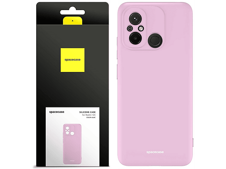 Silikonowe etui SPACECASE Silicone Case do Xiaomi Mi 12C Różowy ...