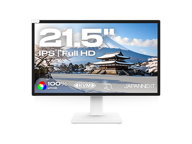 Monitor | JAPANNEXT JN-IPS2152FHDR-T, 22,0 ", Full-HD, 8,0 ms, 10 ...