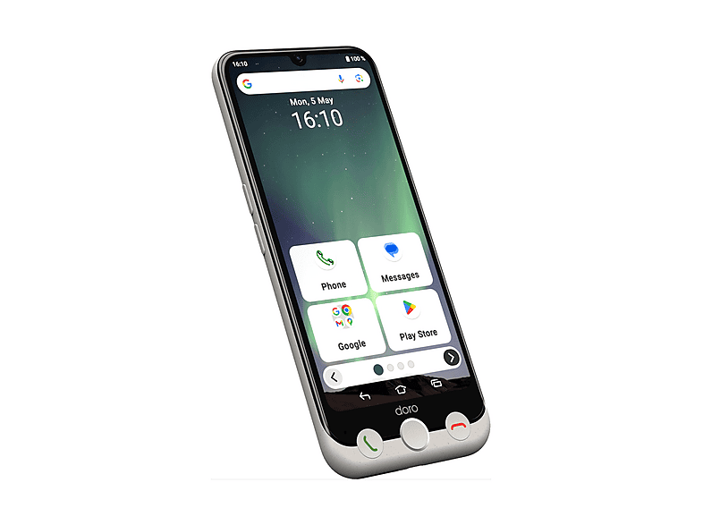 DORO Aurora A30, Blanco, Móvil Android, 128 GB, 6 GB RAM, 6,1 " IPS, 60 ...