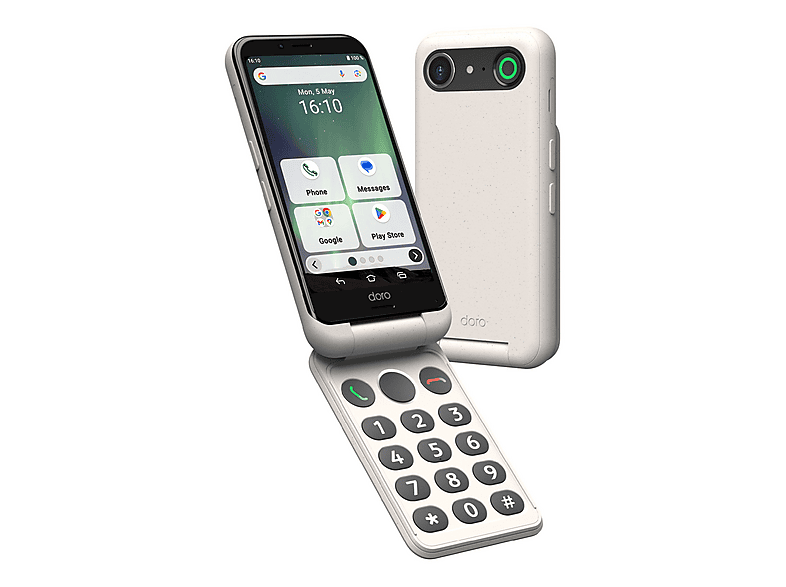 DORO Aurora A20, Blanco, Móvil Android, 64 GB, 4 GB RAM, 4,5 ...