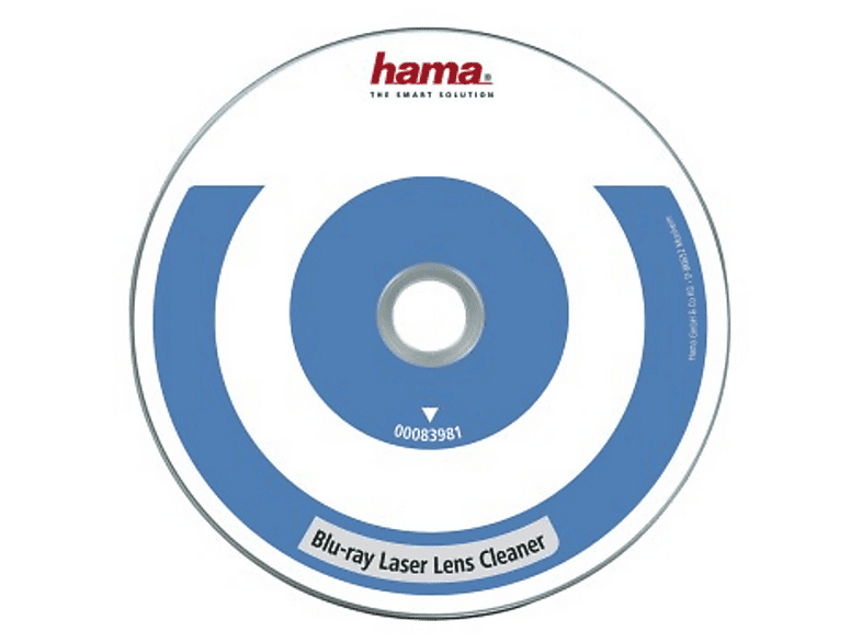 HAMA 083981 BLU-RAY LASER LENS CLEAN. Laserreinigungsdisc | SATURN