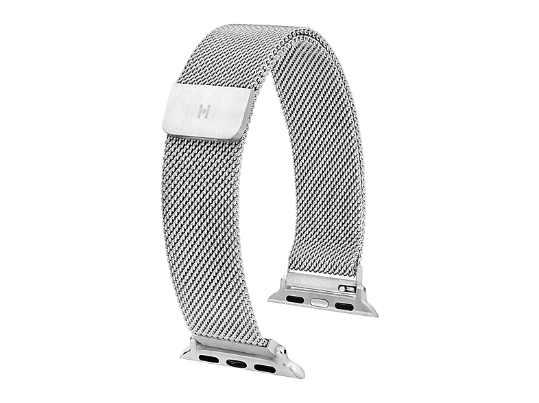 HIRSCH Milanaise mit integriertem Adapter, Ersatzarmband, Apple, Series ...