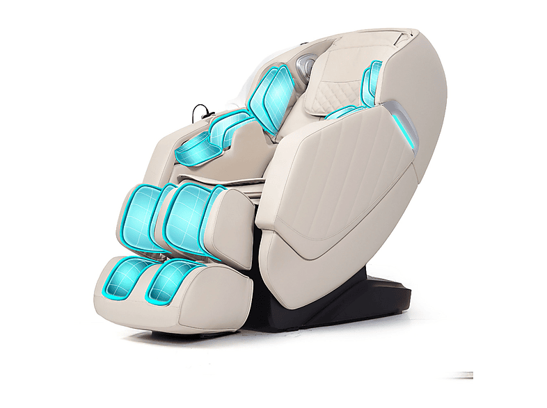 HEALTHRELIFE Zero-Gravity, 3D Shiatsu, Körperscan, SL-Schiene Massagesessel | SATURN