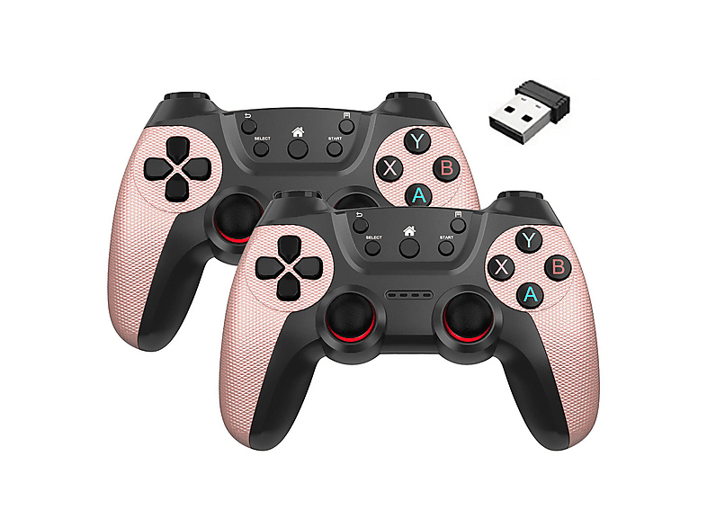 DEBUY Wireless 2er Set Akku Game Controller} Rosa | MediaMarkt
