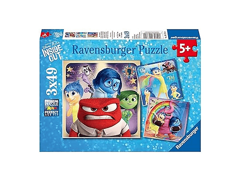 Puzzle RAVENSBURGER Disney Inside Out | sprawdź cenę i opinie w MediaMarkt