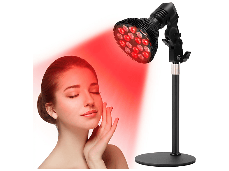 WHIQUTEY 18 LED 54W Rote LED 360°Winkel Infrarotlampe | MediaMarkt