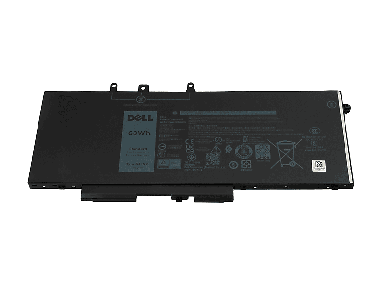 DELL KCM82 Original 4 Zellen/7,6V Li-Polymer Akku, 7.6 Volt, 8550 mAh ...