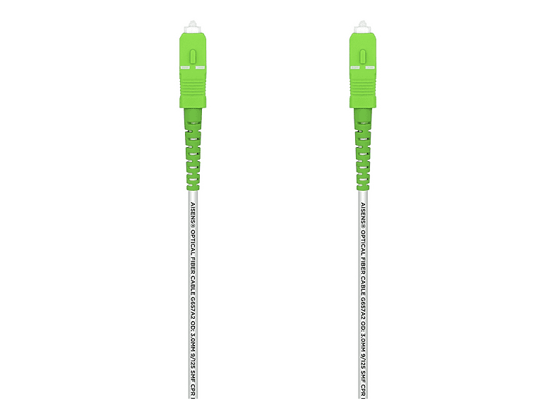 CABLES Y CONECTIVIDAD | AISENS CABLE FIBRA ÓPTICA LATIGUILLO G657A2 3.0 ...