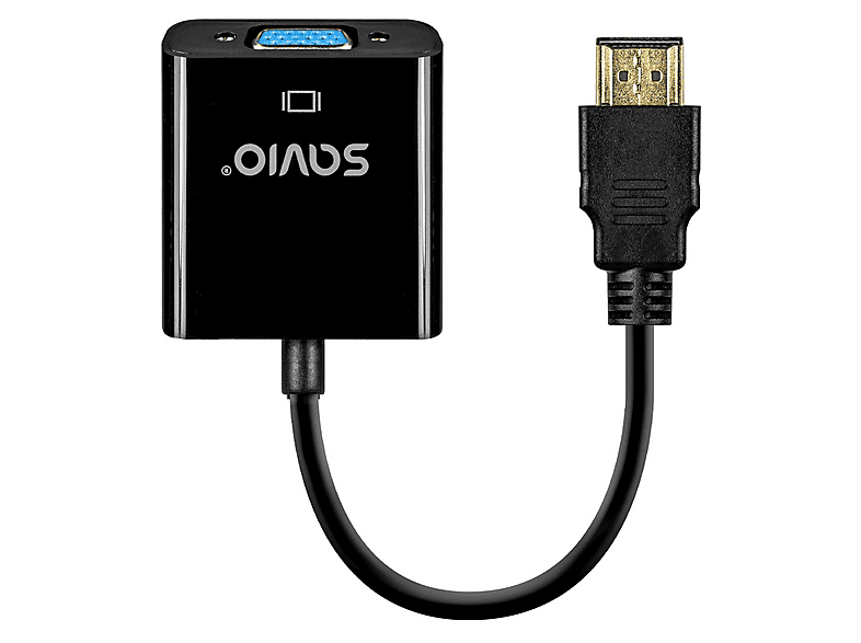 Adaptadores de Video | SAVIO ADAPTADOR HDMI A VGA NEGRO SAVIO AK-75 M/H ...