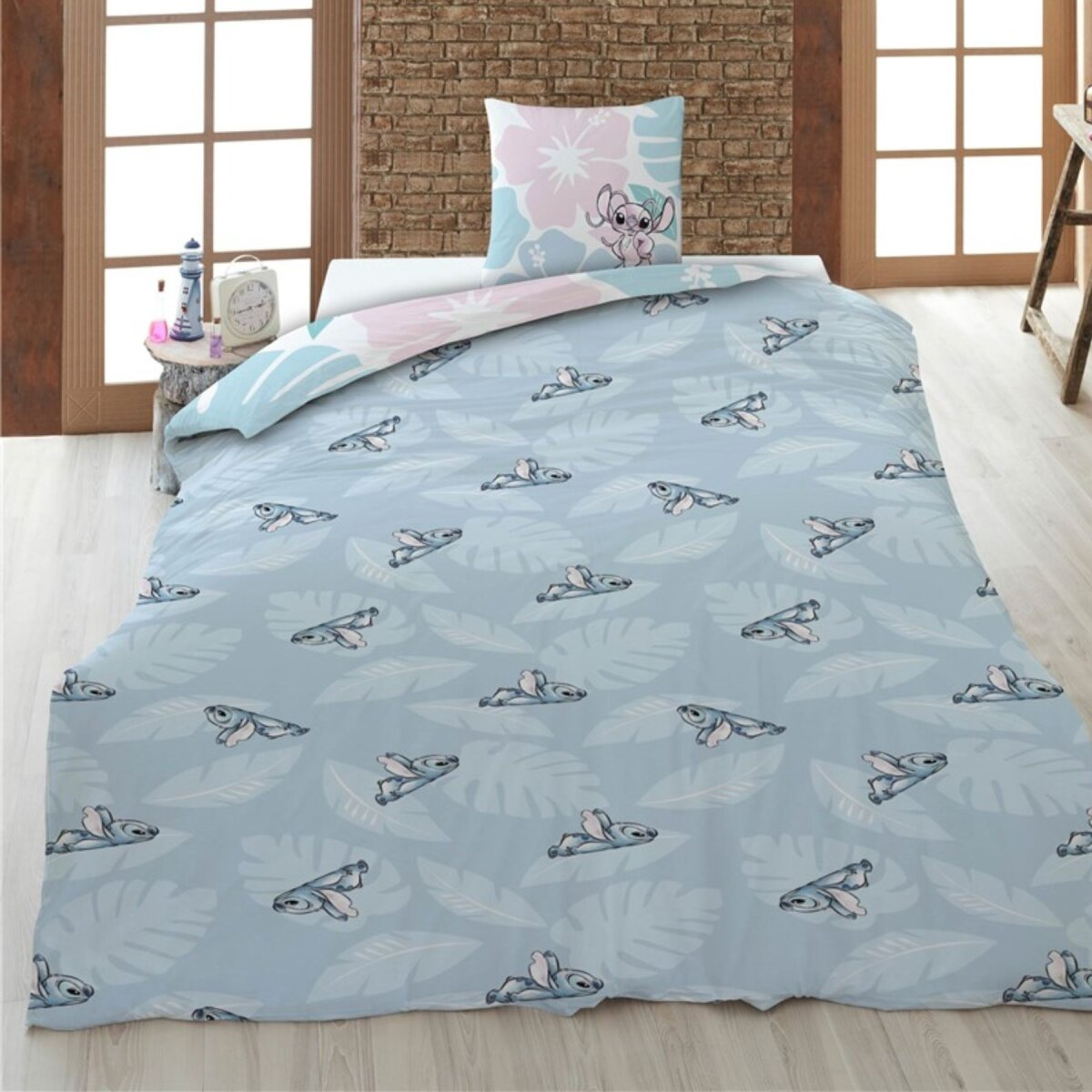DISNEY Lilo & Stitch 140cm x 200cm, 65cm x 65cm beddengoed | MediaMarkt