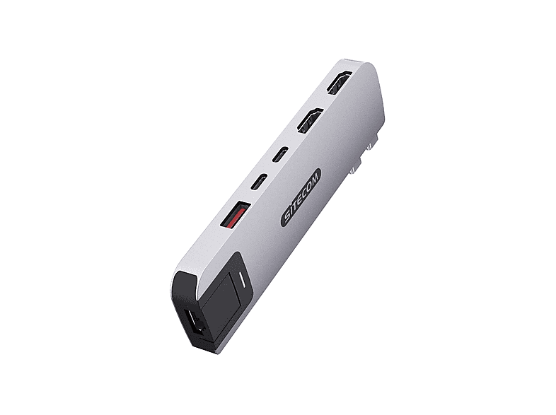 SITECOM AC-2103 6-in-2, USB-Hub, Silber | MediaMarkt