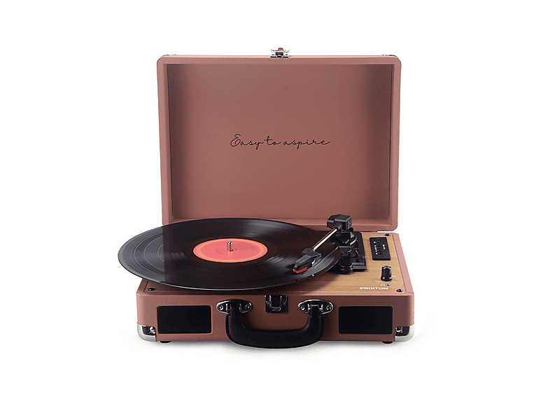 PRIXTON VC400 Mocha Mousse Vinyl-Plattenspieler Mocha Mousse | MediaMarkt