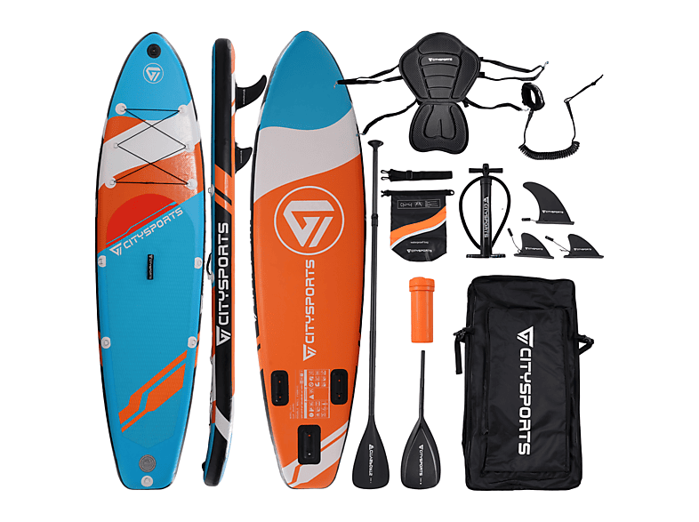 CITYSPORTS SUP board 320 cm met complete accessoires Stand Up Paddle ...